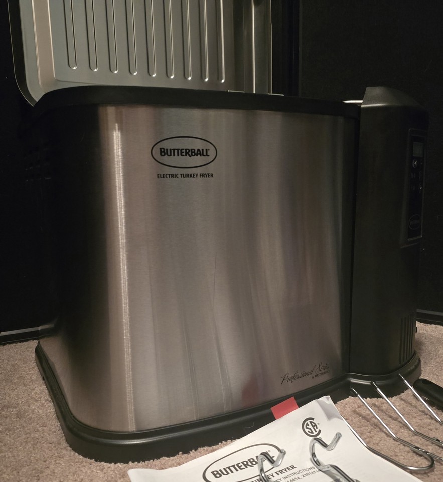 Butterball Electric Turkey Fryer XL 23014414 Masterbuilt Pro Series ...