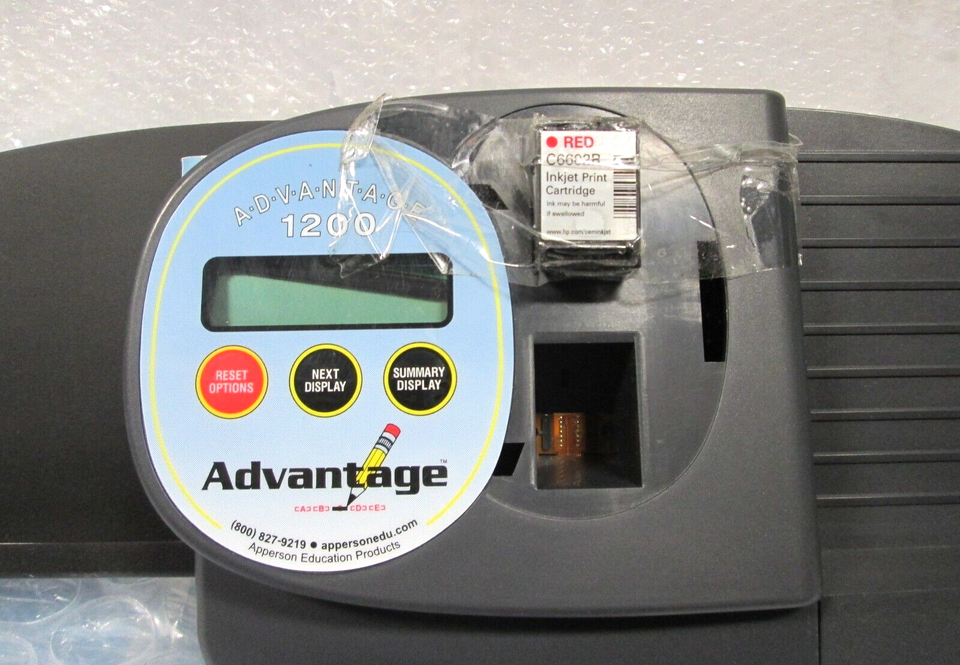 Apperson Advantage 1200 Test Scoring Assessment Machine | eBay