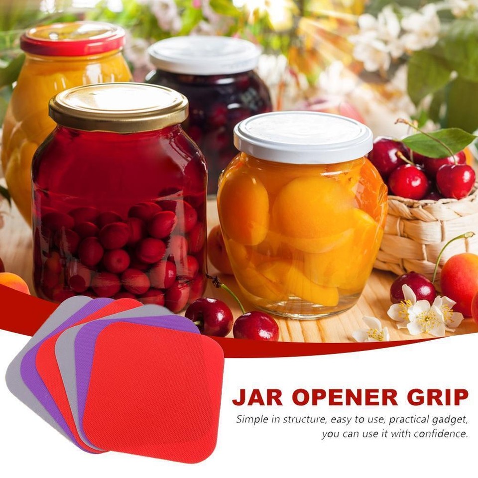 Rubber Grippers For Opening Jars Jar Opener Grip Jar Lid Grips Opener ...