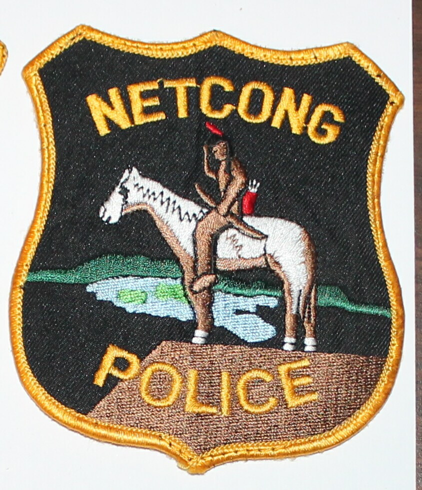 NETCONG POLICE New Jersey Indian NJ PD Used Worn Vintage patch | eBay