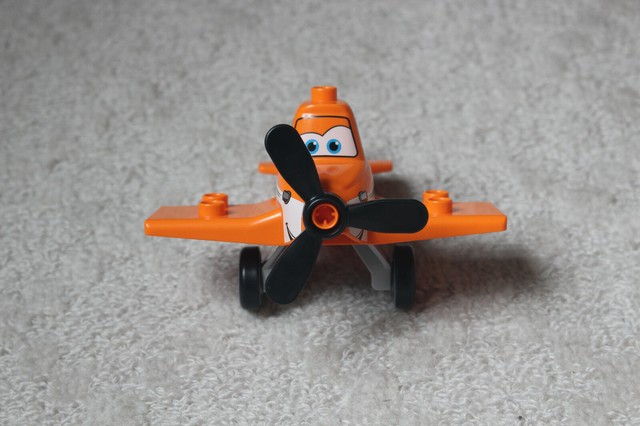 Lego Duplo Disney Pixar Planes Dusty Airplane Plane Orange | eBay