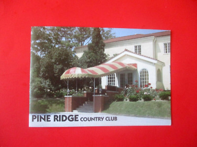 vtg - Golf Scorecard - PINE RIDGE COUNTRY CLUB cc - Wickliffe OH - #2 ...