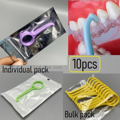 100PCS Dental Ortho Aligner Remover Invisible Take Off Brace Retainer ...