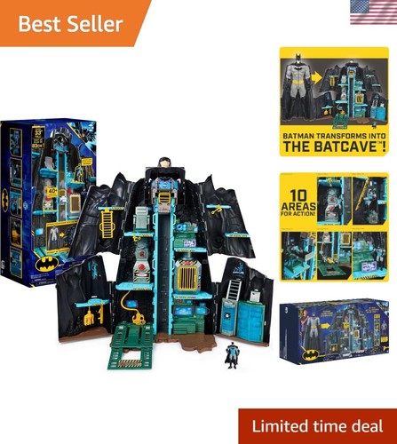 Batman Battech Batcave Giant Transforming Playset