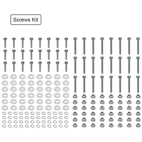 Steel Corner Brackets 8 Pcs Workbench Shop Table Kit Multi-Angle Joint ...