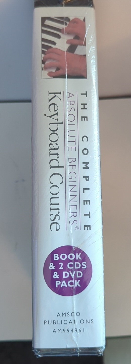 The Complete Absolute Beginners Keyboard Course : Book/2-CDs/DVD Pack ...