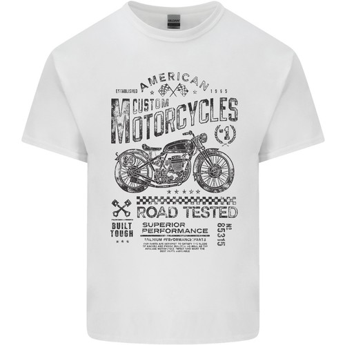 American Custom Motorbike Biker Motorcycle Mens Light Cotton T-Shirt | eBay
