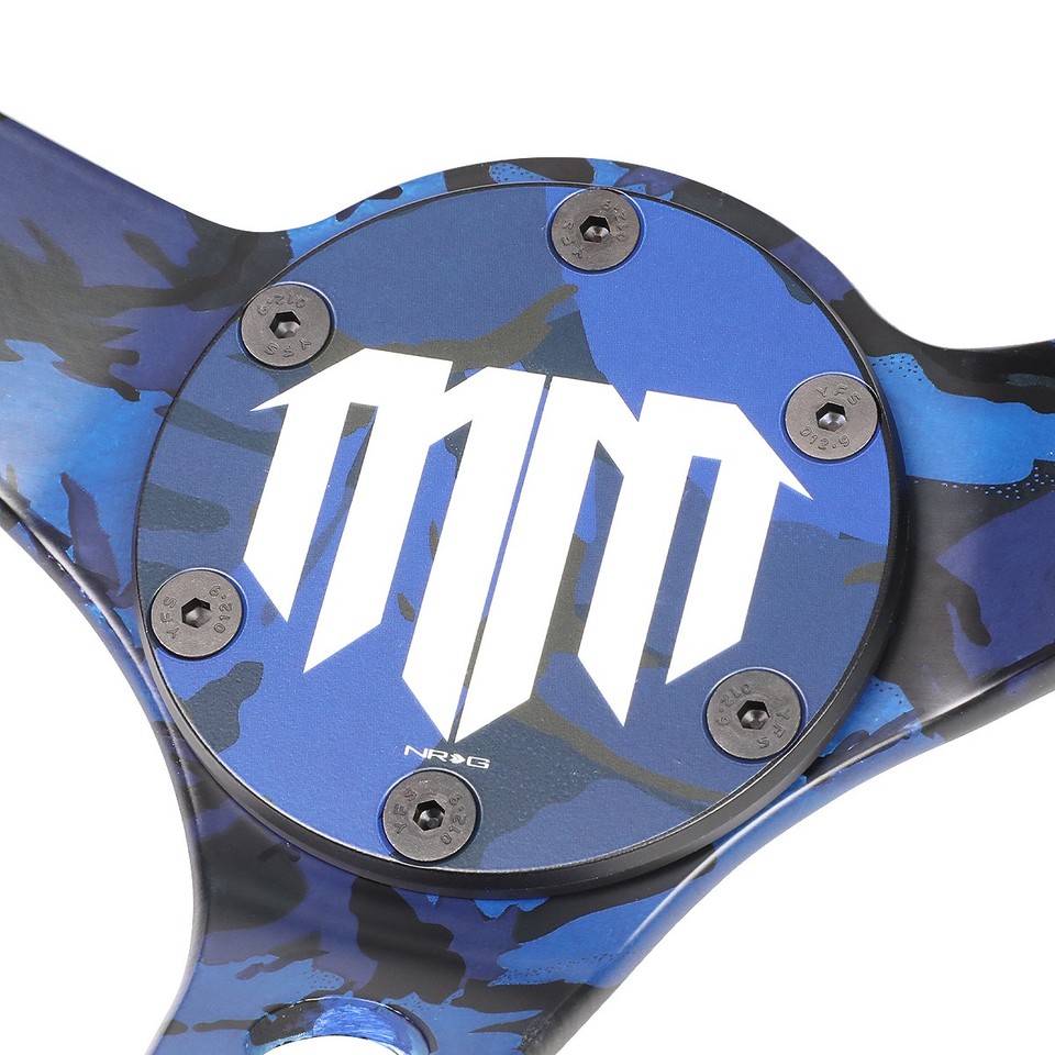 NRG INNOVATIONS RST-020MB-C-MM 350MM 3" DEEP MAD MIKE SIGNATURE ...