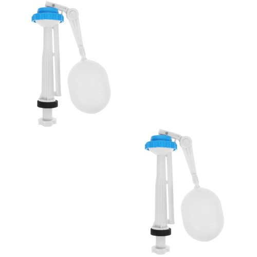 2 Count Float Water Inlet Valve Toilet Tank Replacement Kit Fill Filler ...