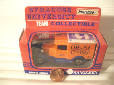 Matchbox 1/64 Scale NCAA College MB38 Model A Ford Superfast Van Nu in ...