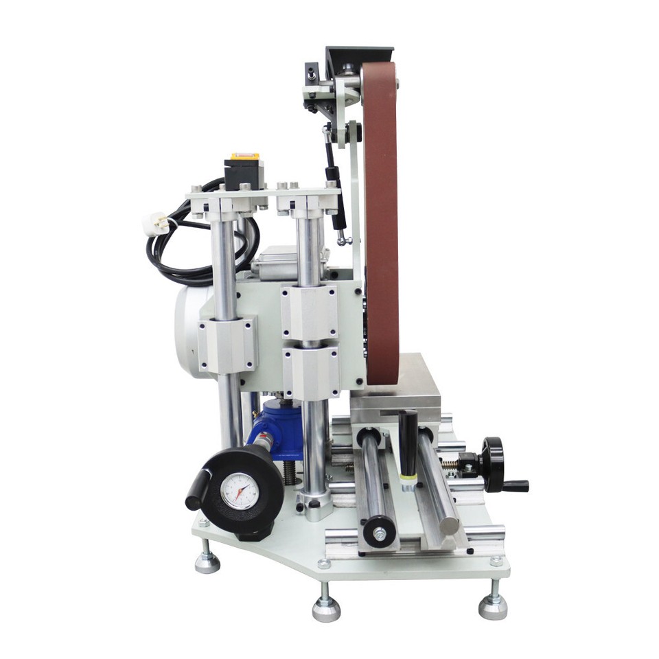 Belt Grinder Sander Abrasive Belt Grinding Machine 220V 2.2KW 3 Belts ...