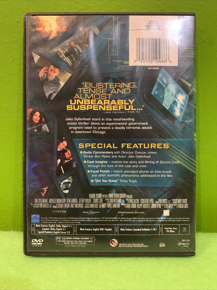Source Code (DVD, 2011) 25192104886| eBay