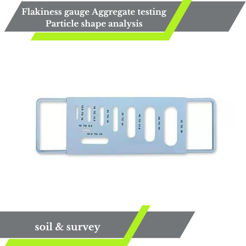 Flakiness gauge Aggregate testing Particle shape analysis | eBay