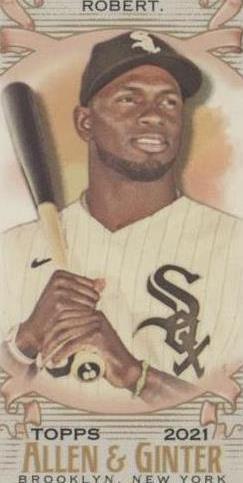 2021 Topps Allen & Ginter's - Exclusives Extended EXT Luis Robert #385 ...