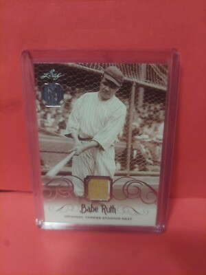 2016 Leaf Babe Ruth Original Yankee Stadium Seat Patch #YS-44 _7/10 ...