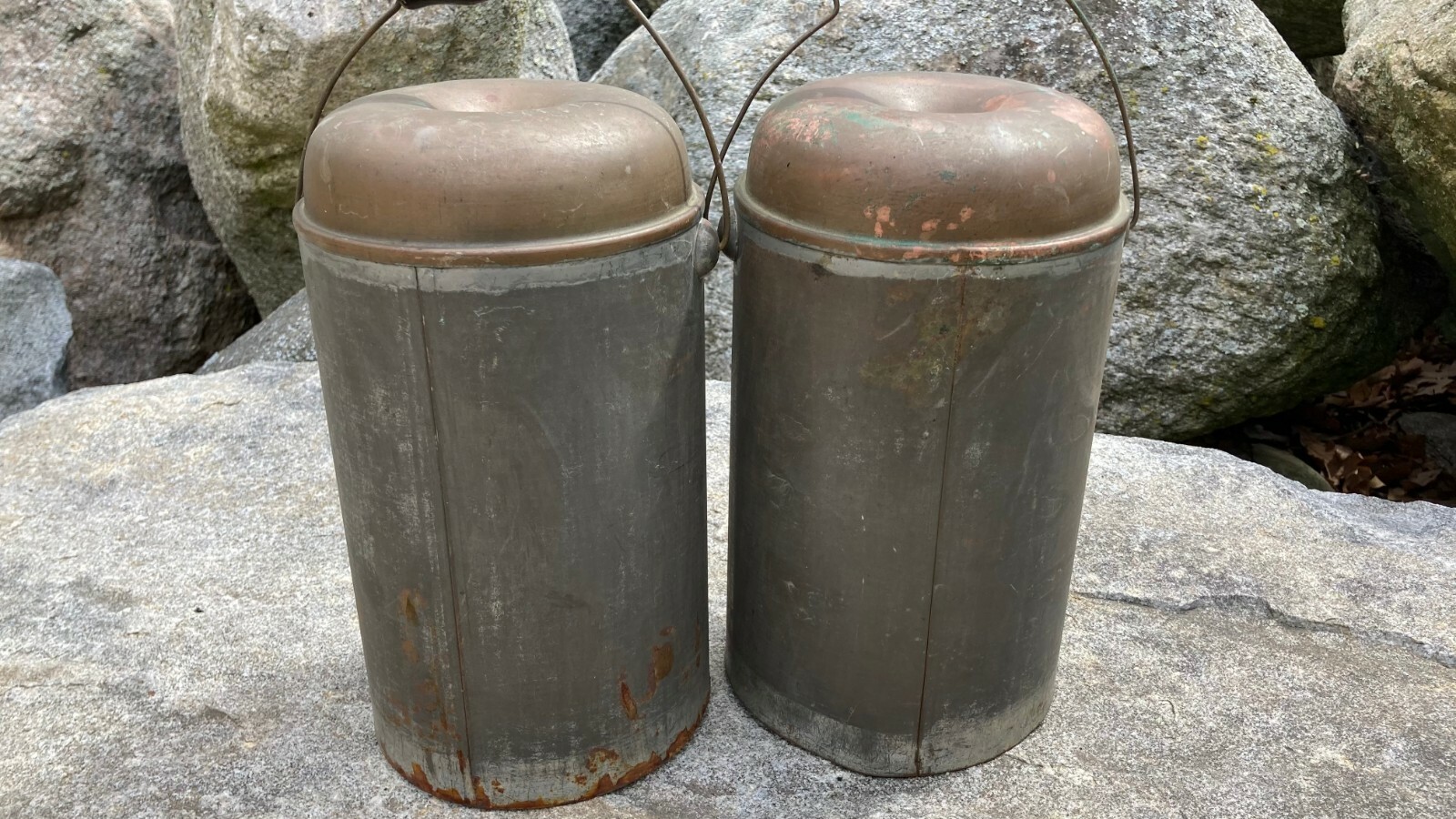 Vintage / Antique Copper Top Mudge Patent Canner John Gaumer Co PA ...