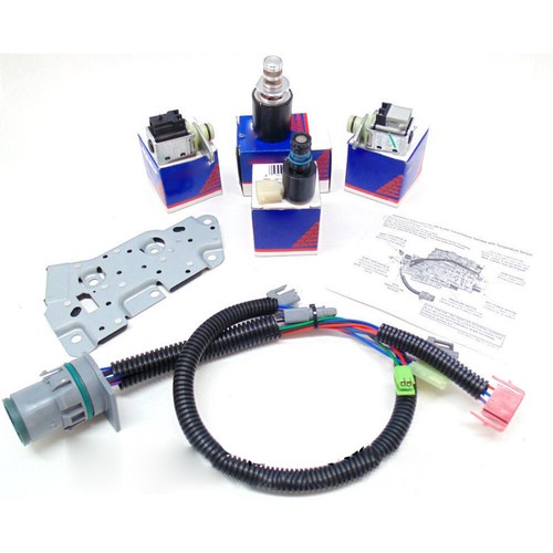 For 1991-2003 Chevrolet 4L80E Transmission Shift Solenoid Kit w/Harness