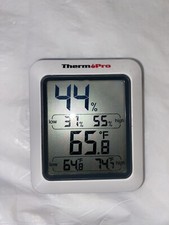 ThermoPro TP-50 Temperature and Humidity Monitor - White for sale ...