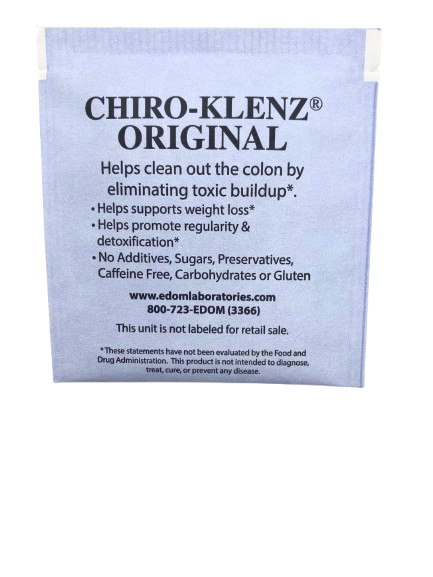 Chiro-Klenz Original Tea - Detox - Reduce Bloating - Colon Cleanse - 30 ...