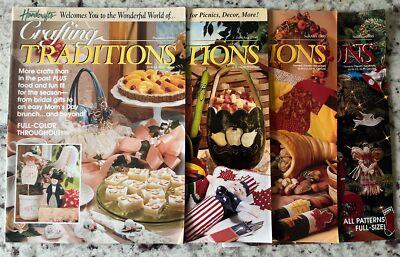 Crafting Traditions Set of 4 1995 Magazines | eBay
