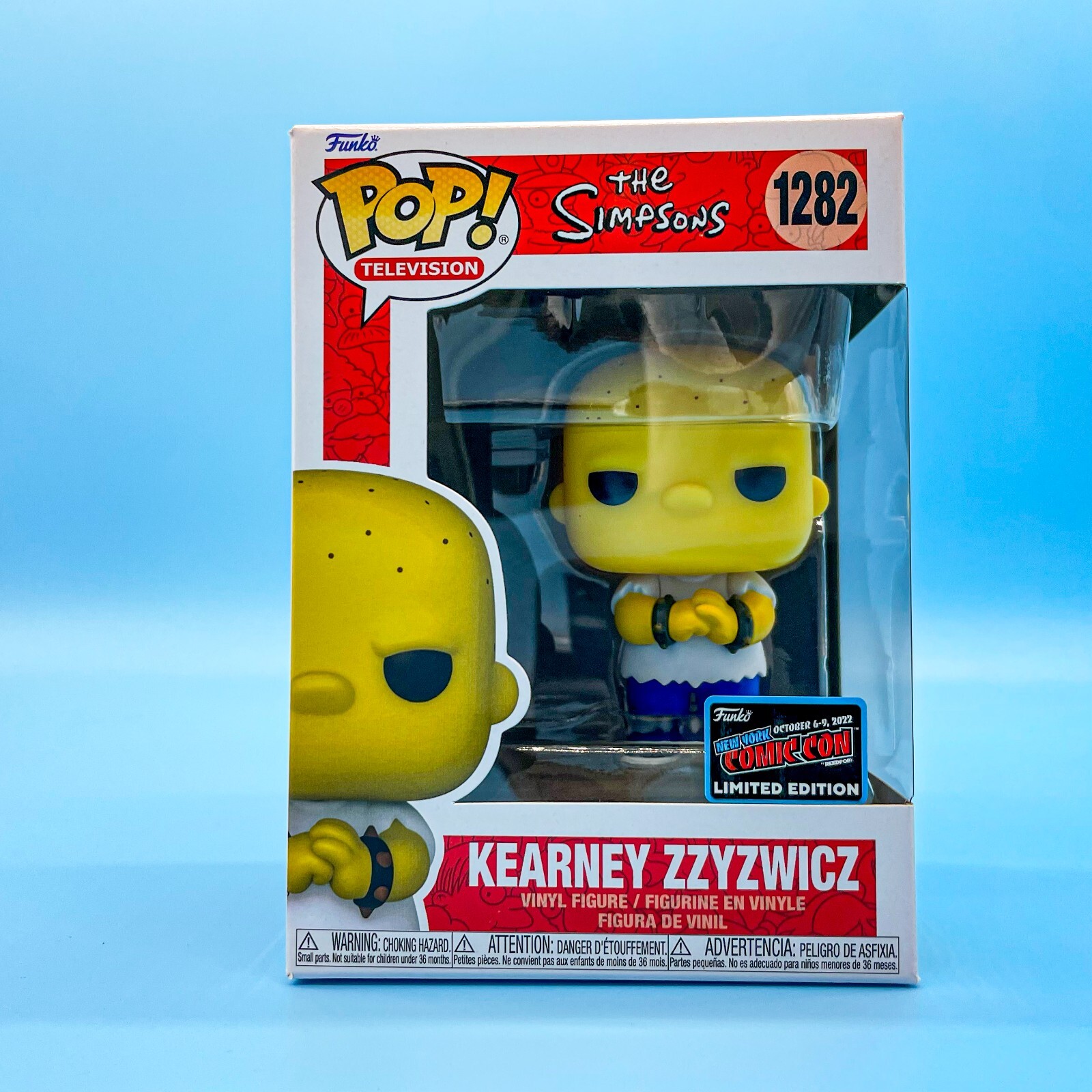 Kearney Zzyzwicz Funko PoP - 2022 NYCC Exclusive - The Simpsons #1282 ...