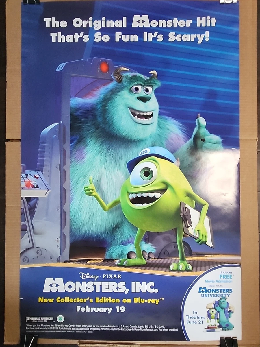 Monsters Inc Movie Poster