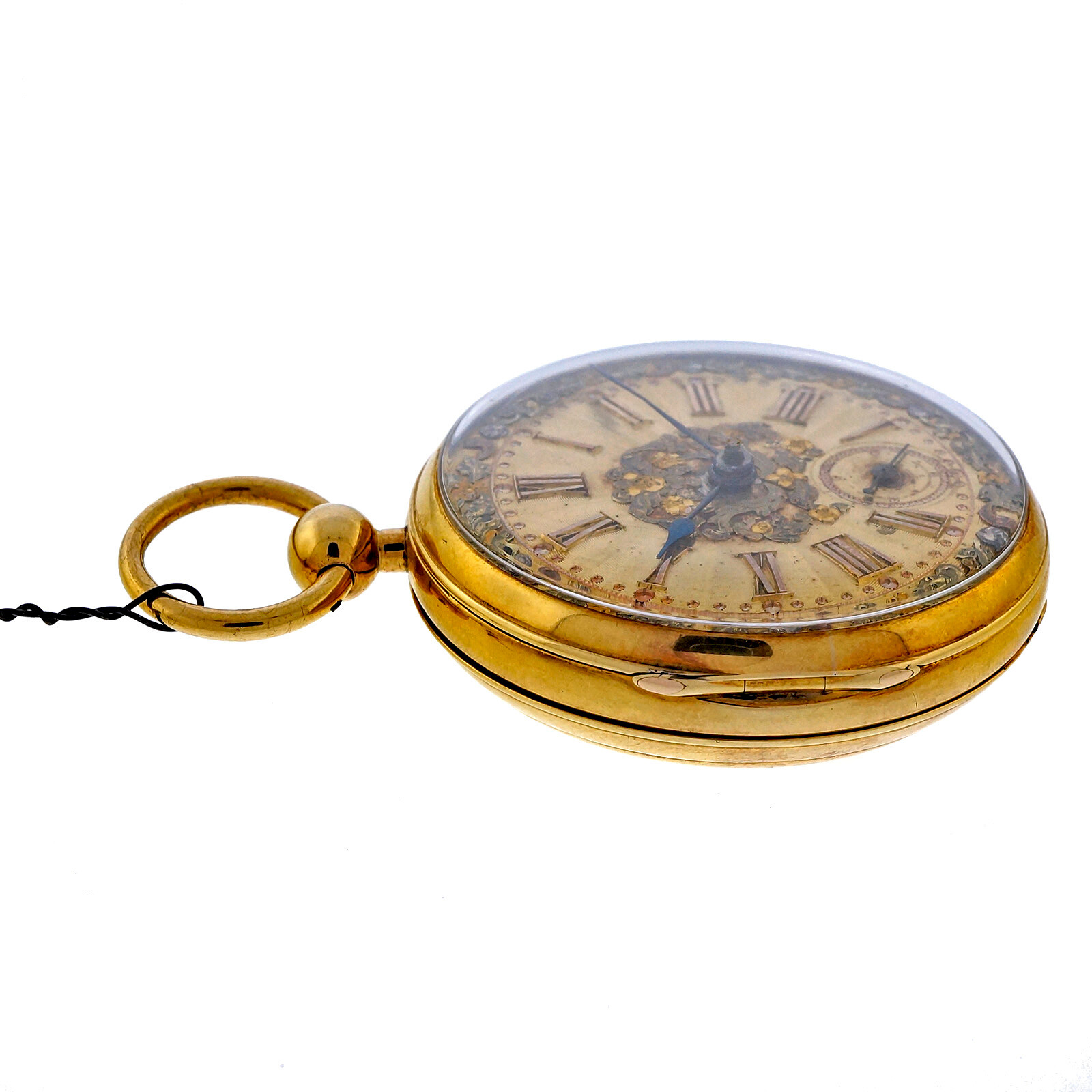 Fusee Chain Drive 1800's 18k John Moncas Pocket Watch… - Gem