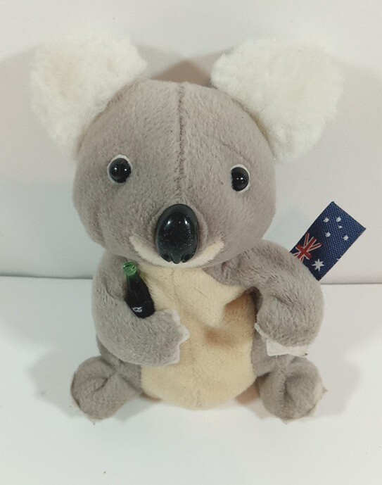 1998 Coca-Cola Coke 6" Quala Koala Bear International Australia Bean ...