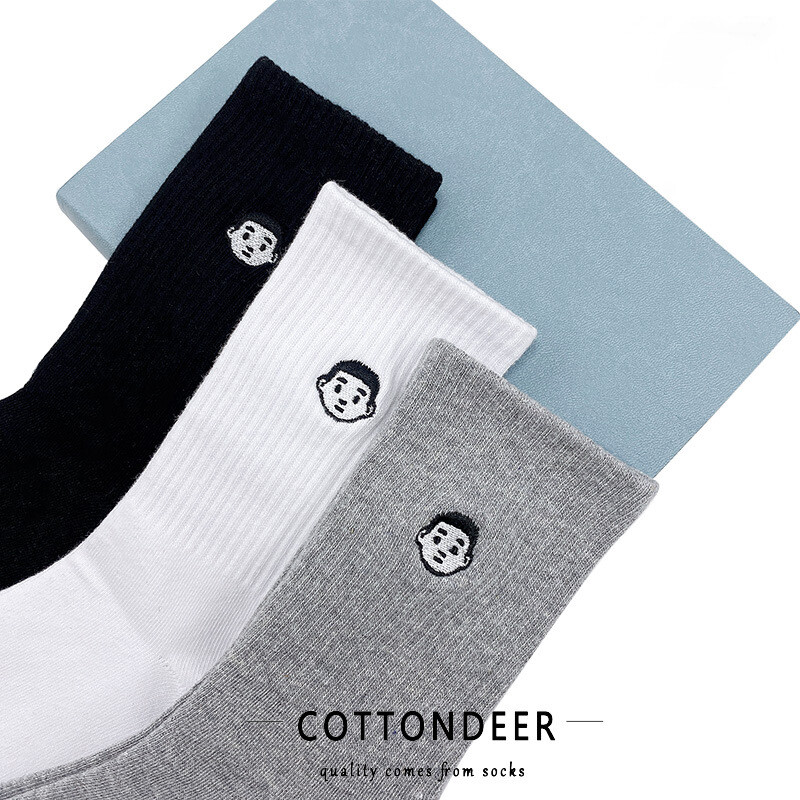 Medium Length Socks For Men And Women'S Small Head Long Sports So__j | eBay