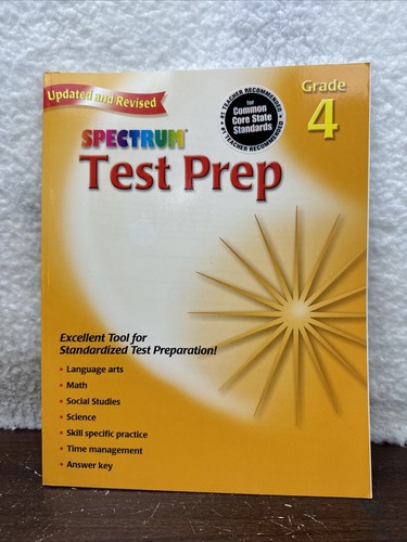 Spectrum Test Prep grade 4 Language Arts Math Science Social Studies ...