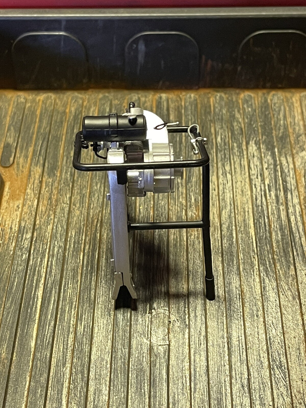 1:12 Scale Model of a Vintage Stihl BBU 35 Chainsaw on a Display ...