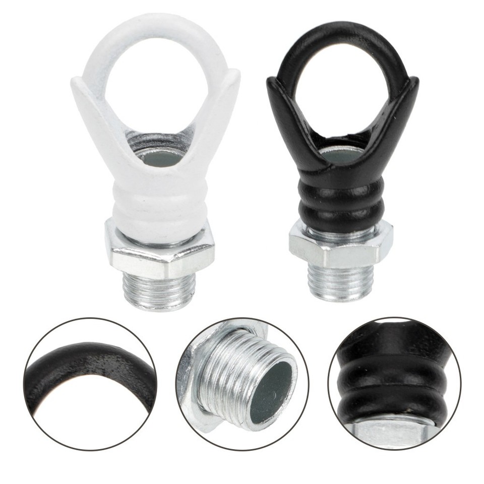 2 Pcs Ceiling Light Fitting Parts DIY Pendant Lamp Rings Hanging Hoops ...