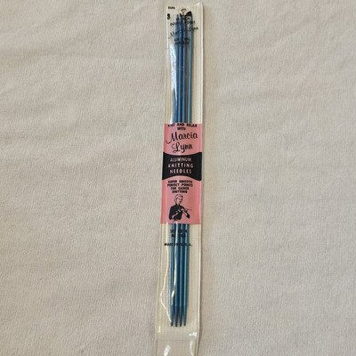 Vintage Marcia Lynn Aluminum Double Point 10 inch Size 3 Knitting ...