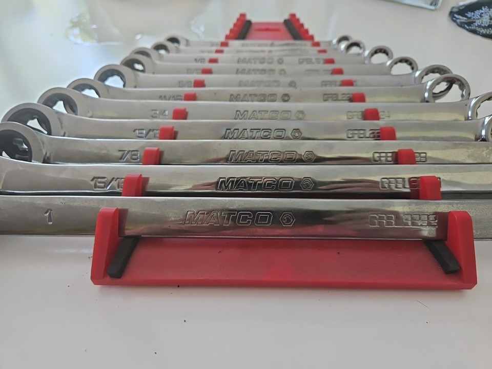 Matco Tools Ratcheting Double Box End Wrenches SAE 3/8 -1" GRBL Series ...