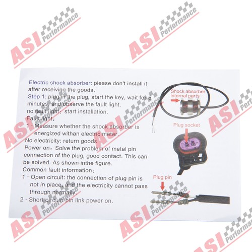 Rear Left Right Air Suspension Shock Strut Fit 2010-16 2012 Porsche ...