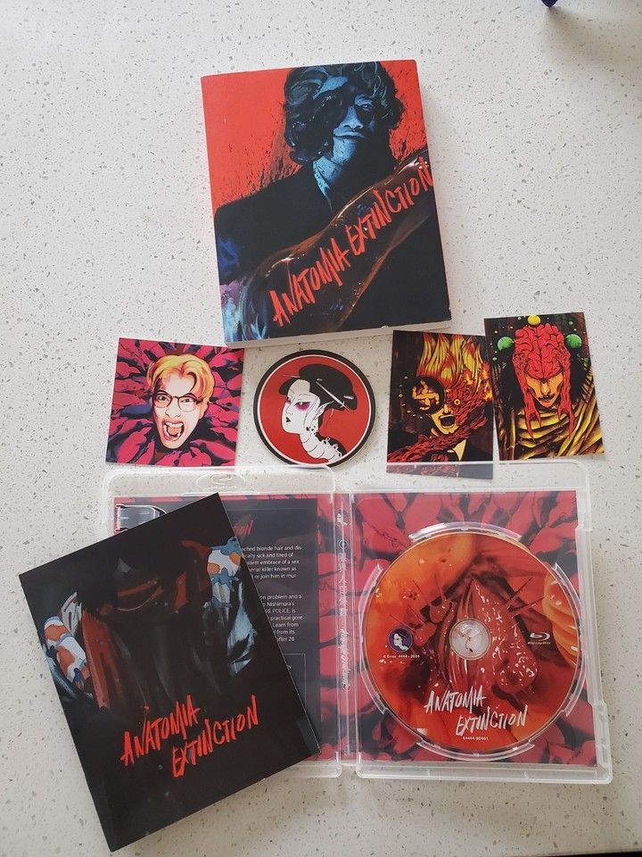 ANATOMIA EXTINCTION Limited Edition (1995) Blu-Ray ERROR 4444 RARE OOP ...