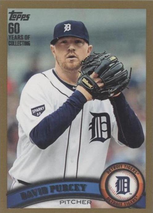 2011 Topps Update Series - David Purcey #US285 Gold /2011 for sale ...