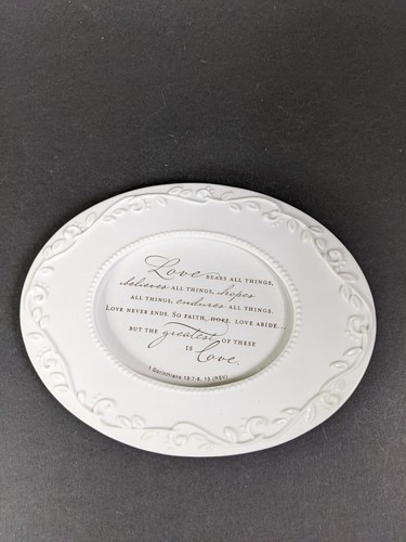 Hallmark Keepsake Wedding Gift Framed Quotation Holder 1 Corinthians ...