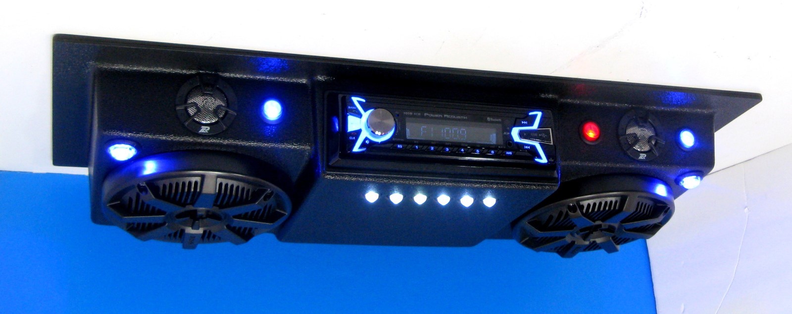 Golf Cart Radio UTV Overhead Console Stereo CLUB CAR YAMAHA BLUETOOTH ...