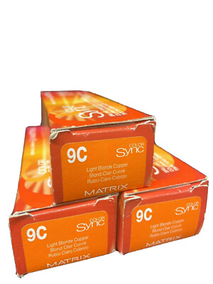 3 matrix color sync 9c light blonde copper 2oz ea distressed box | eBay