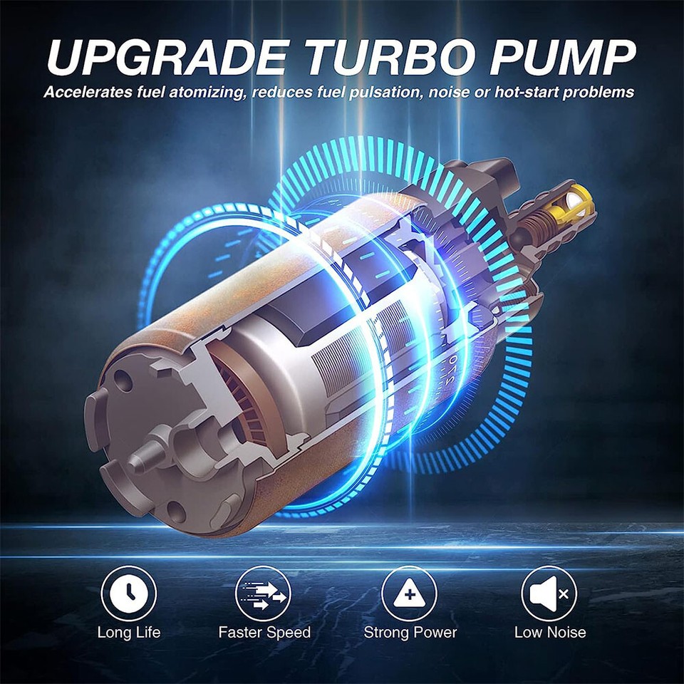 For 2001 2002 2003 Chevrolet Silverado 1500 4.8L 5.3L Fuel Pump w ...