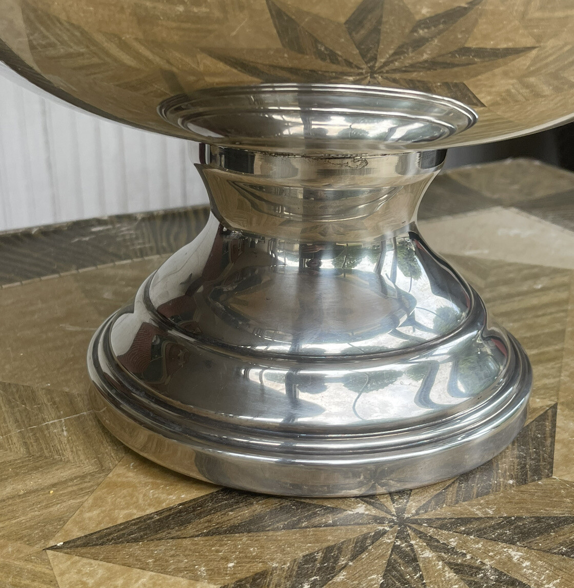 Vintage F.B. Rogers Silver Co Punch Bowl Silverplate Set w/27 ...