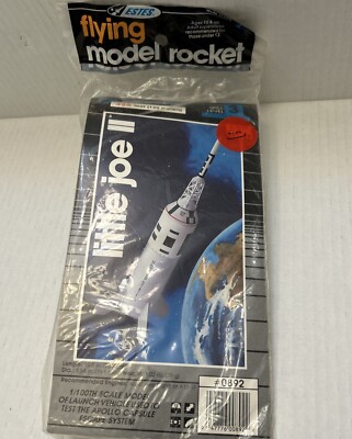 Estes Flying Model Rocket Little Joe II Model #0892 - NOS | eBay