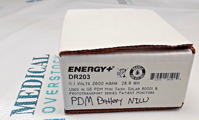ENERGY+ - DR203 - LI-ION BATTERY - DC 11.V 2600mAh / 28wH - N.O.B | eBay