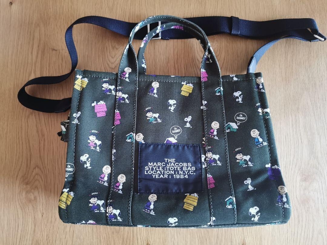 Marc Jacobs Snoopy Peanuts collaboration Tote Bag with bonus 32×26×13 ...