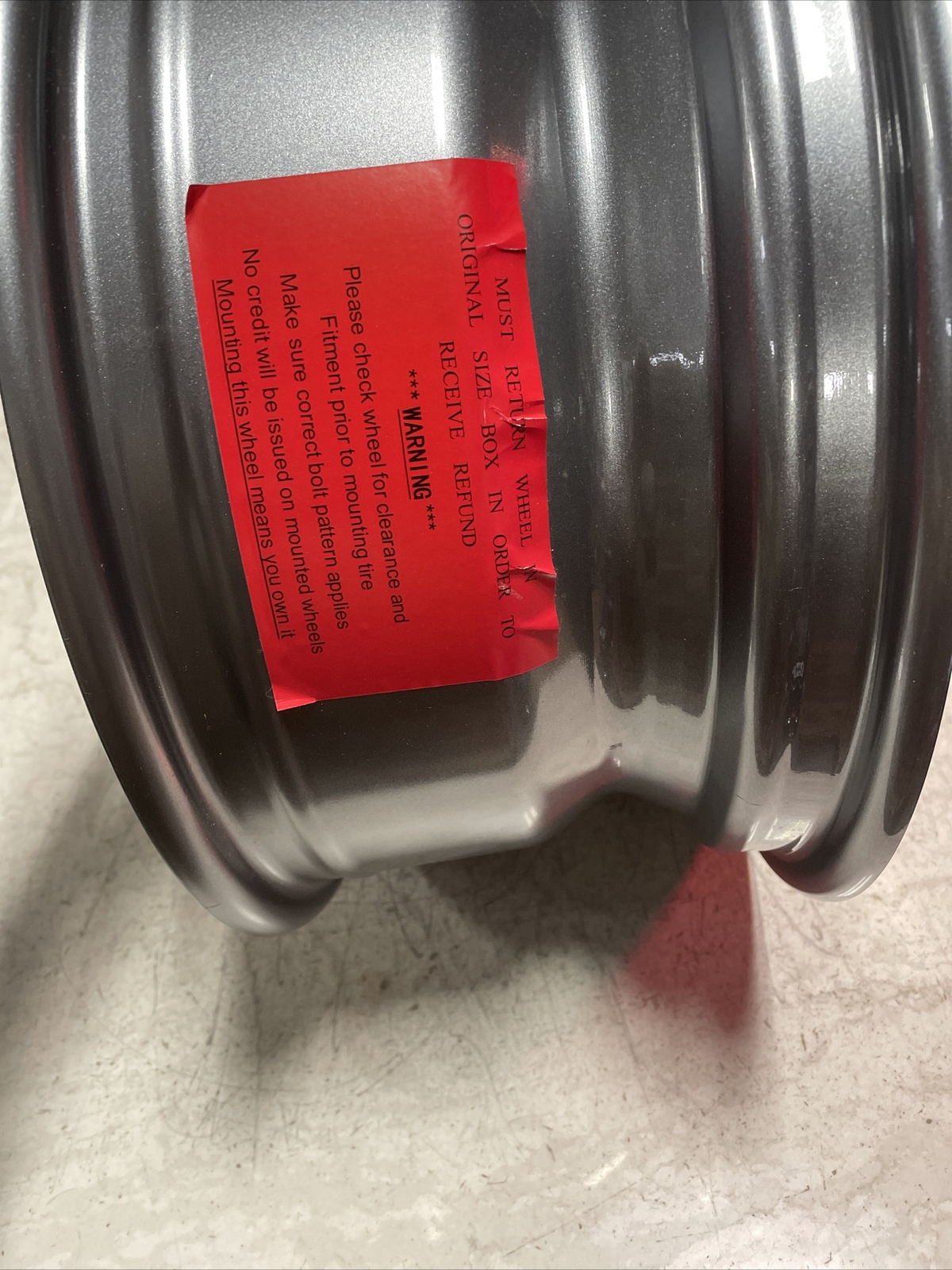 Vision 143-5761GMML6 American Muscle 143 Torque Wheel, 15X7.0 ...