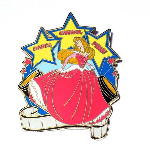 LE 400 Disney Pin Princess Aurora Sleeping Beauty Lights Camera PINS ...