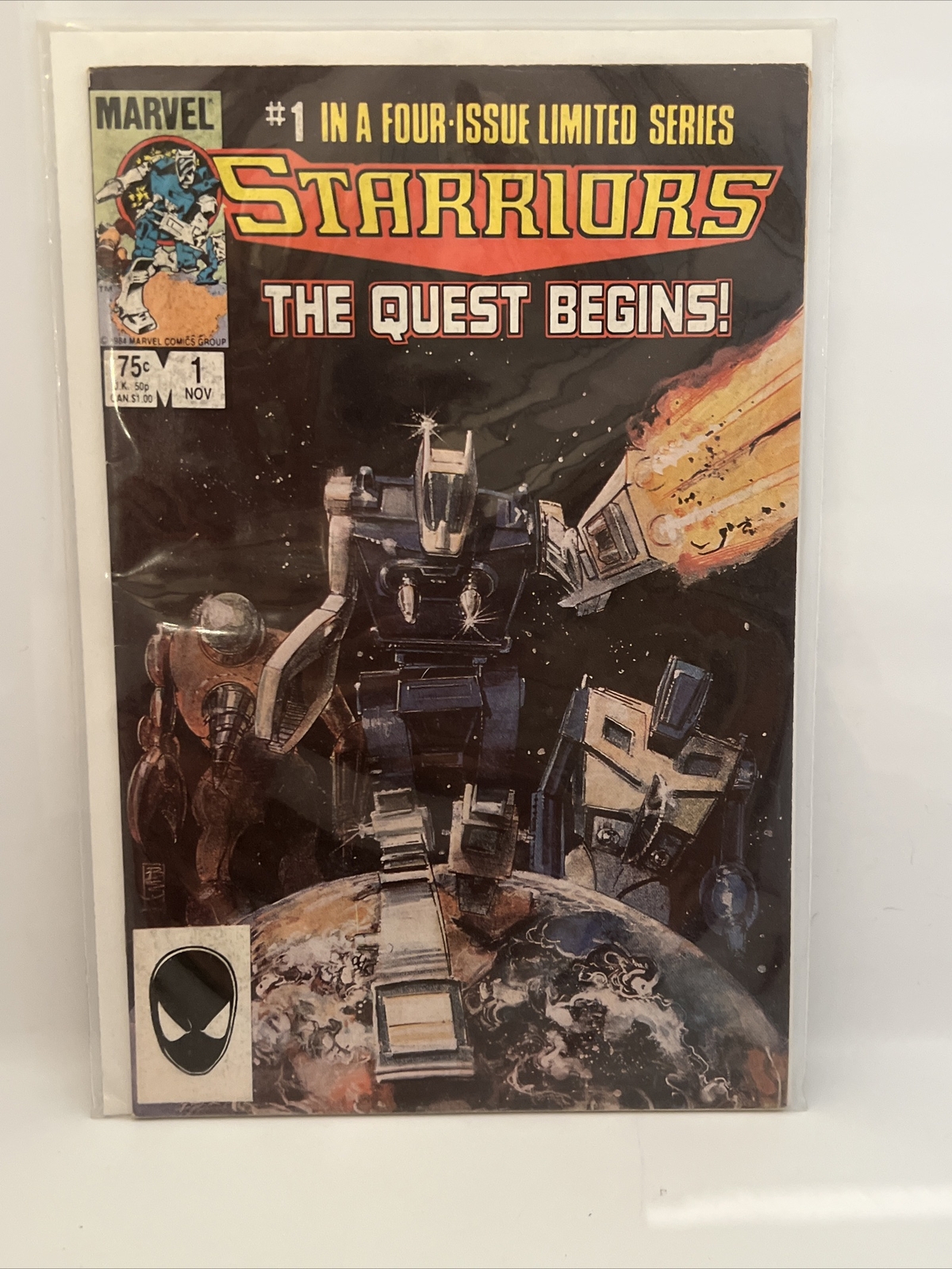 STARRIORS The Quest Begins No. 1 Marvel Comics 1984 Limited Series | eBay