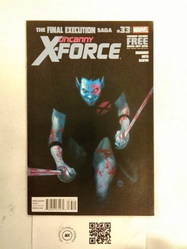 Uncanny X-Force #33 VF-NM Marvel Comics comic book 25 JW63 | eBay