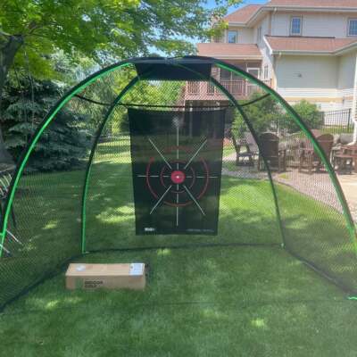 10' x 7' Rounded Golf Net With Target - by The Indoor Golf Shop | eBay